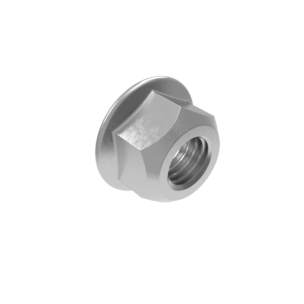 Hexagonal Nut with Flange M8 - ATP Solar Mountings