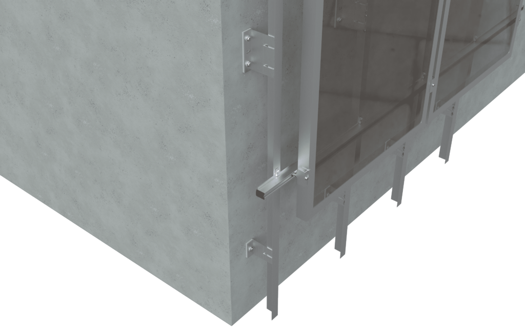 Facade installation with Mounting Rail Direct | ATP Solar Mountings